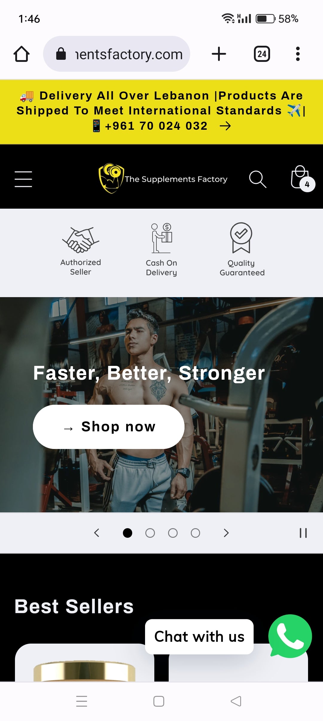 LEBANON | The Supplements Factory | +961 70-024032